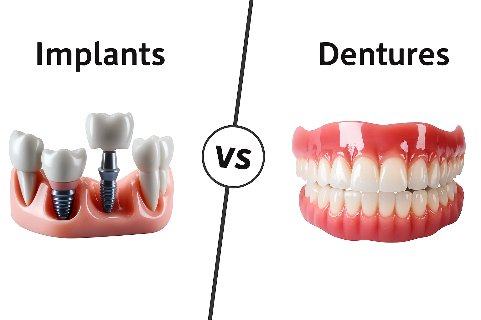 Dental Implants vs Dentures: Which Tooth Replacement Option Is Right ...